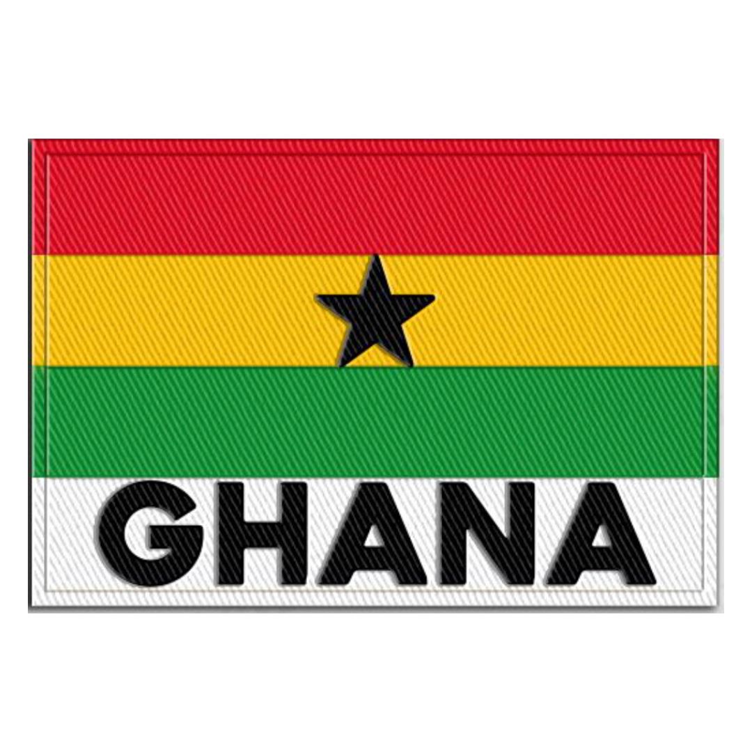 EKO & CO.™ Embroidered Flag Patch - Ghana – Show Your Africa